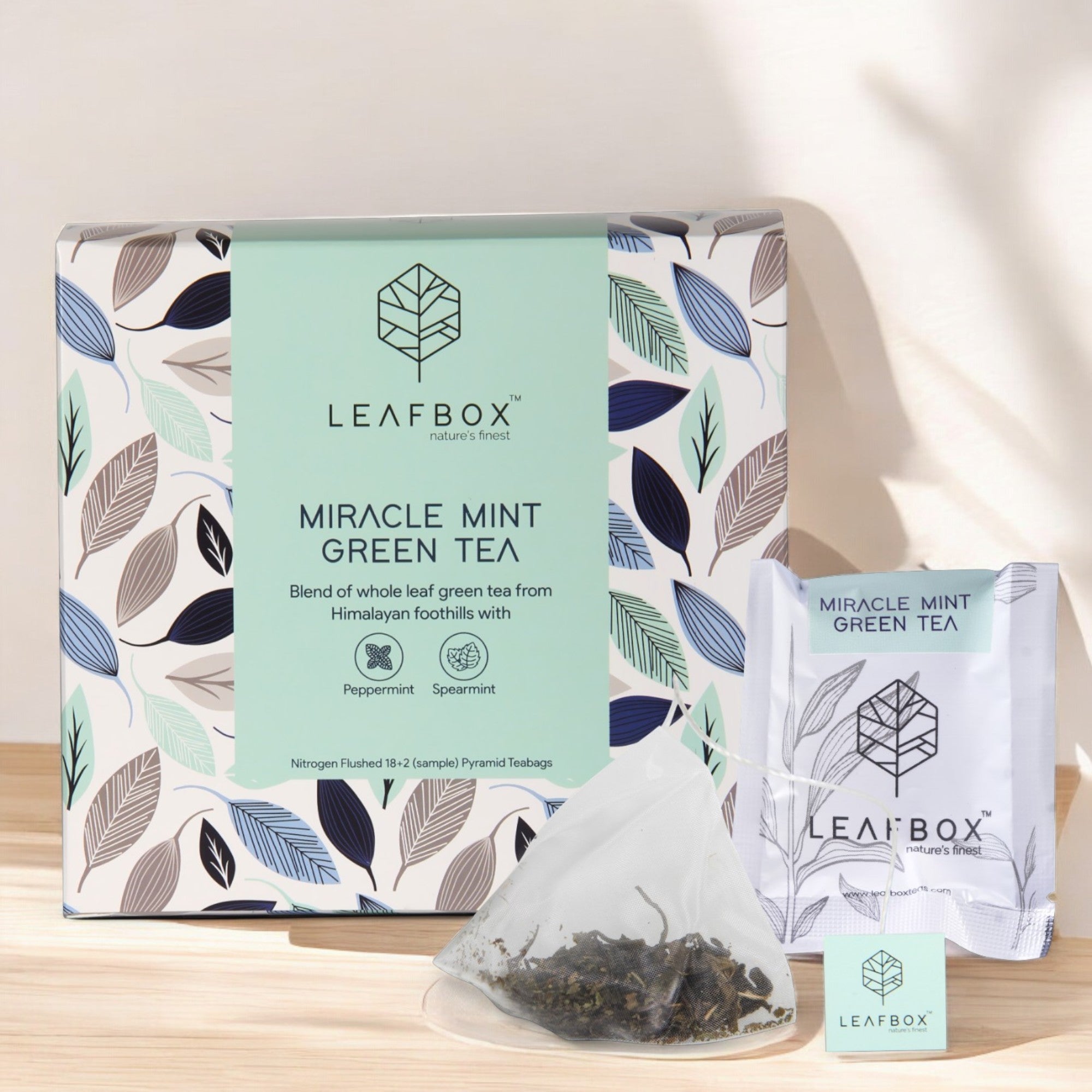 Miracle Mint Green Loose Leaf Tea Online | Leafbox Tea