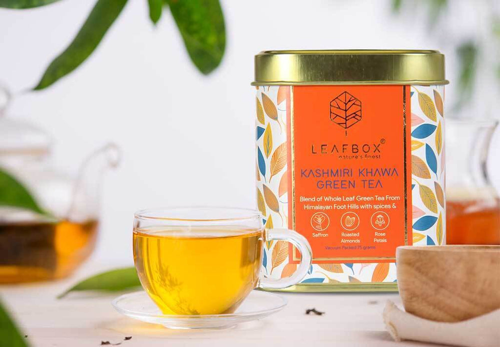 Witness the Elegance of the Orient With LeafBox’s Kashmiri Kahwa- A Ta
