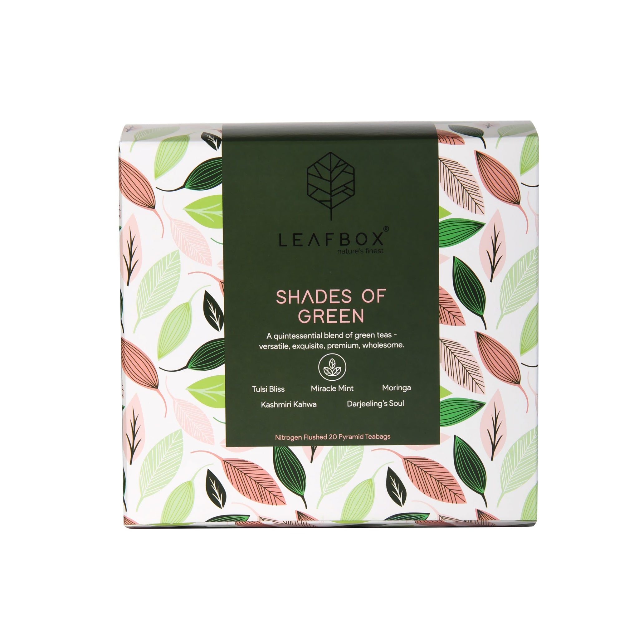Mixed Green Tea Pack of 5 Varieties|Leafbox Tea